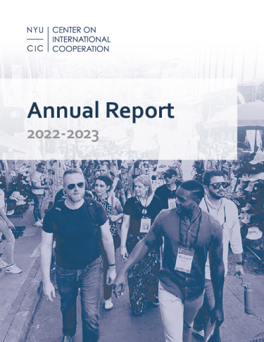 Annual Report 2022-2023 | Center on International Cooperation